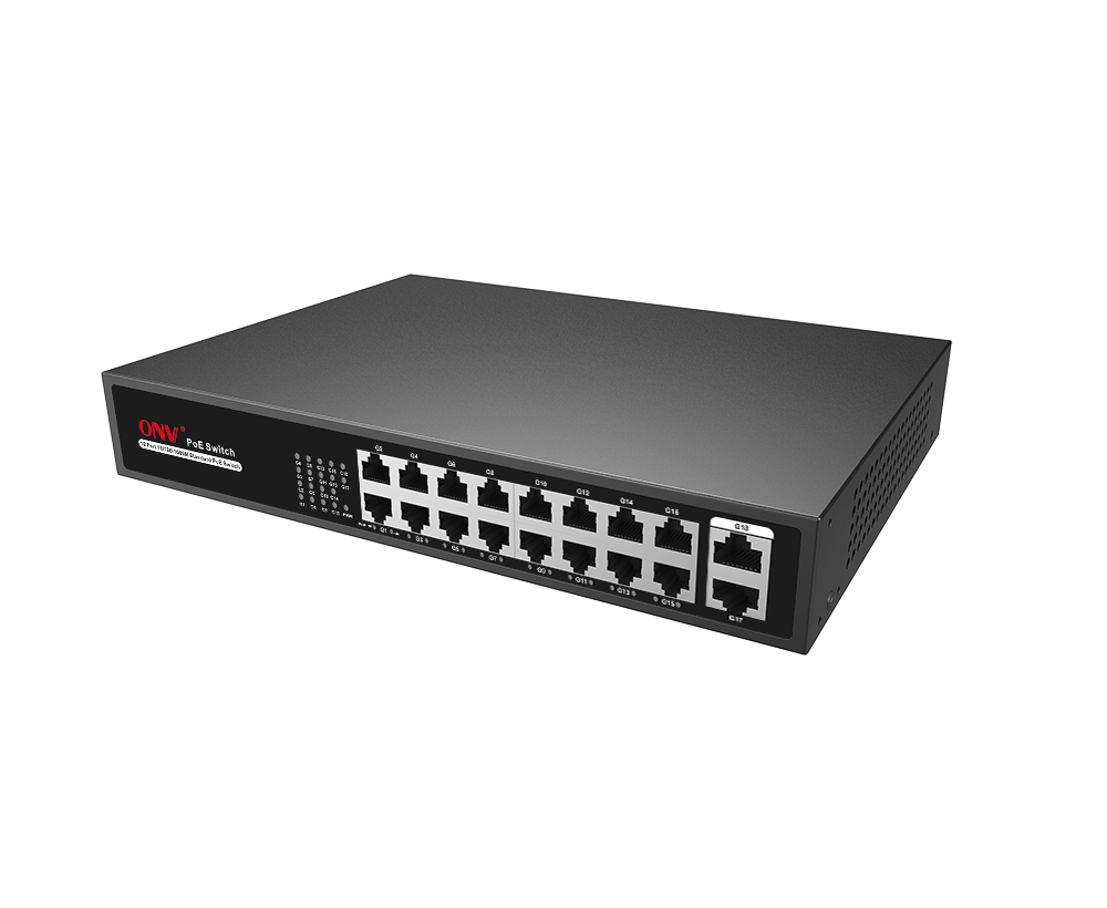 Full Gigabit 18-port PoE switch-PoE Switch